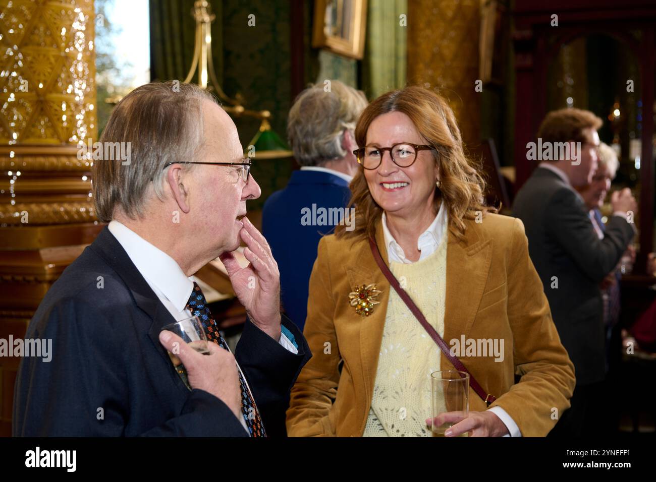 Michael Crick, The Oldie of the Year 2024 20-11-24 Stock Photo - Alamy