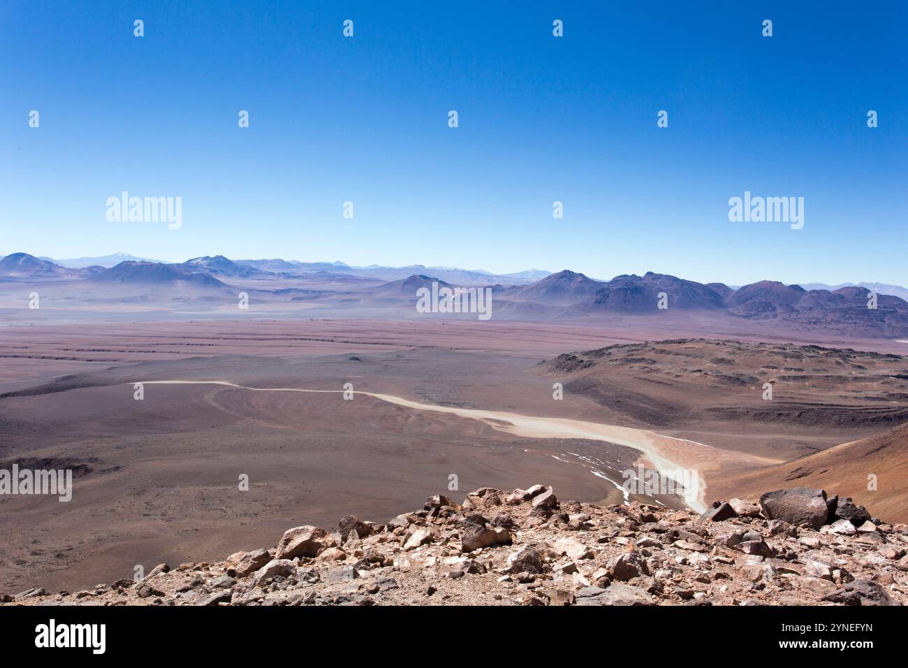 Nice landscape from Cerro Toco stratovolcano in Chile Stock Photo - Alamy