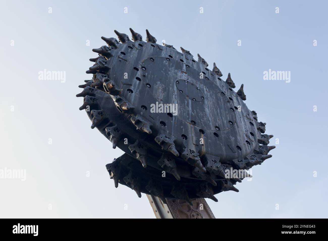 Wheel rotary excavator, digger and driller - industrial machine for ...