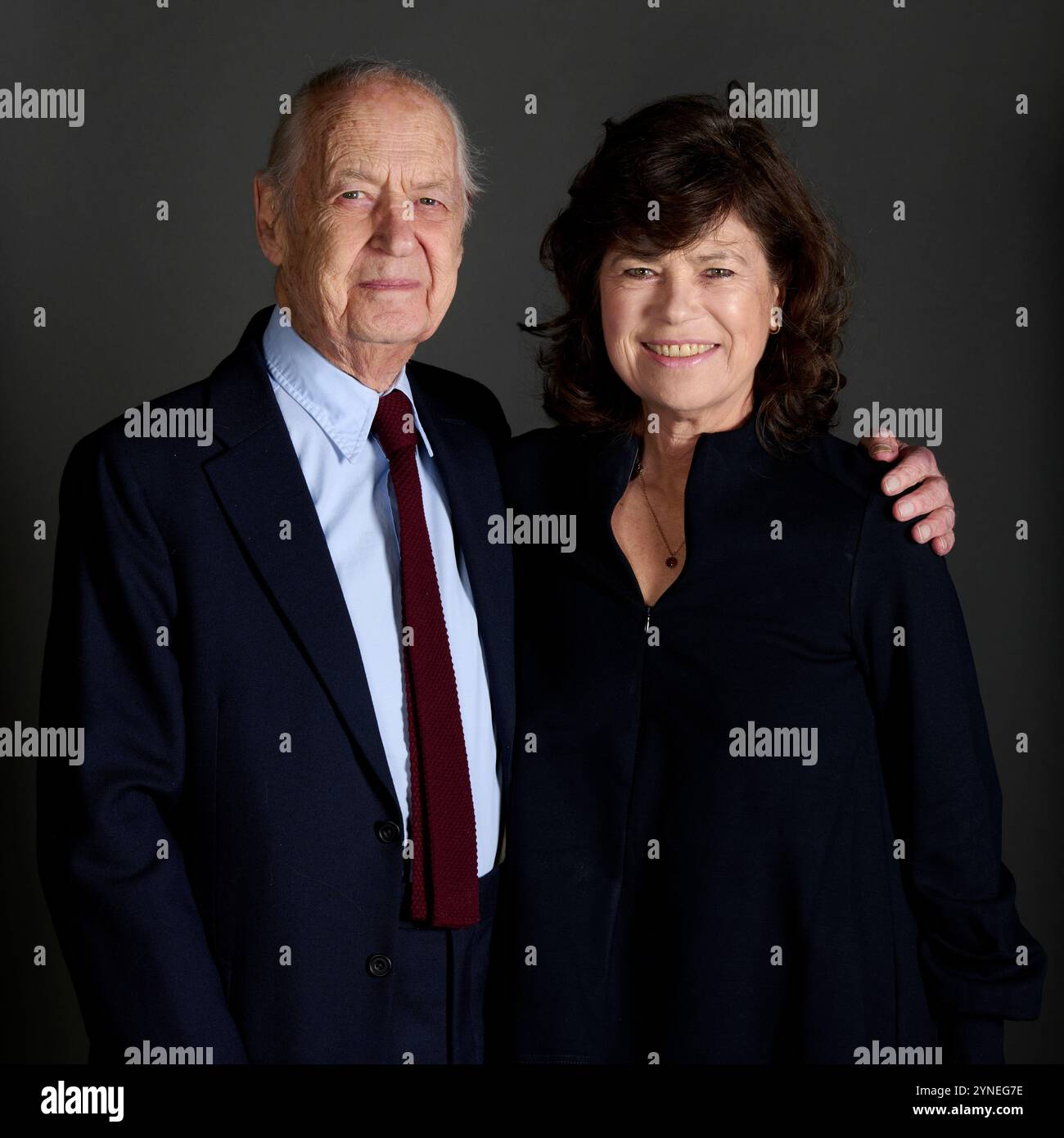 Sarah & John Standing, The Oldie of the Year 2024 20-11-24 Stock Photo - Alamy