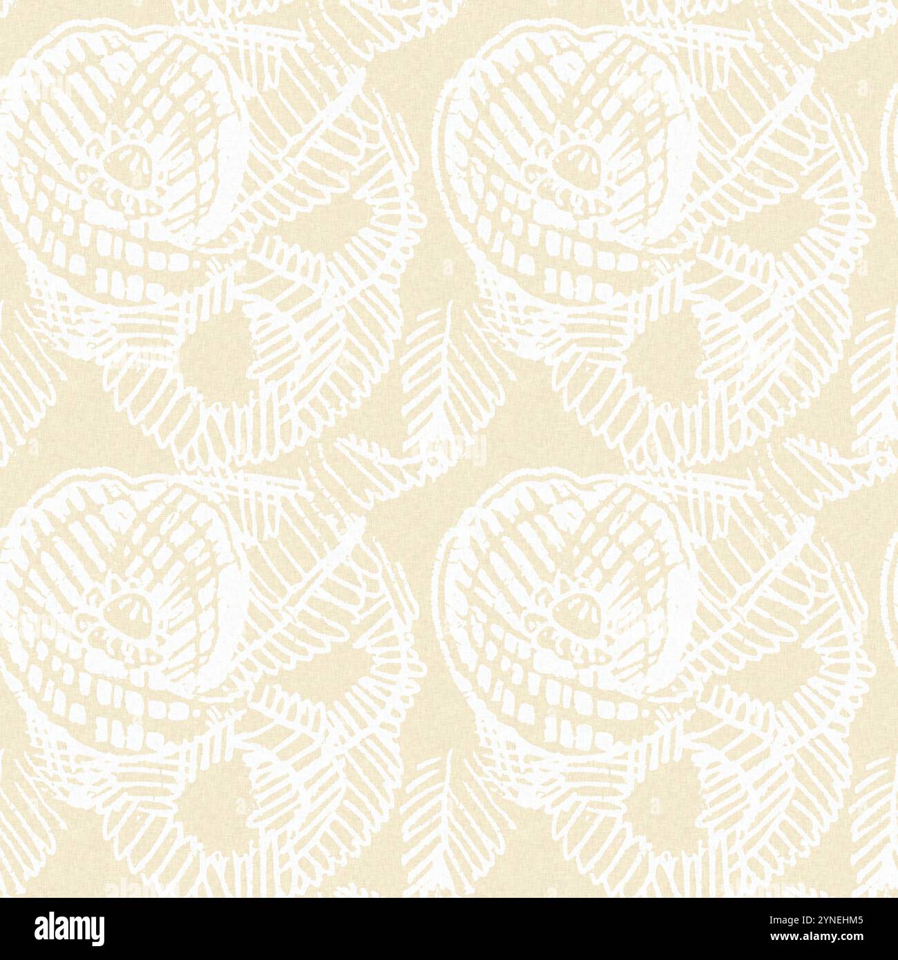 Modern white on cream lace effect wedding background texture. Soft ...
