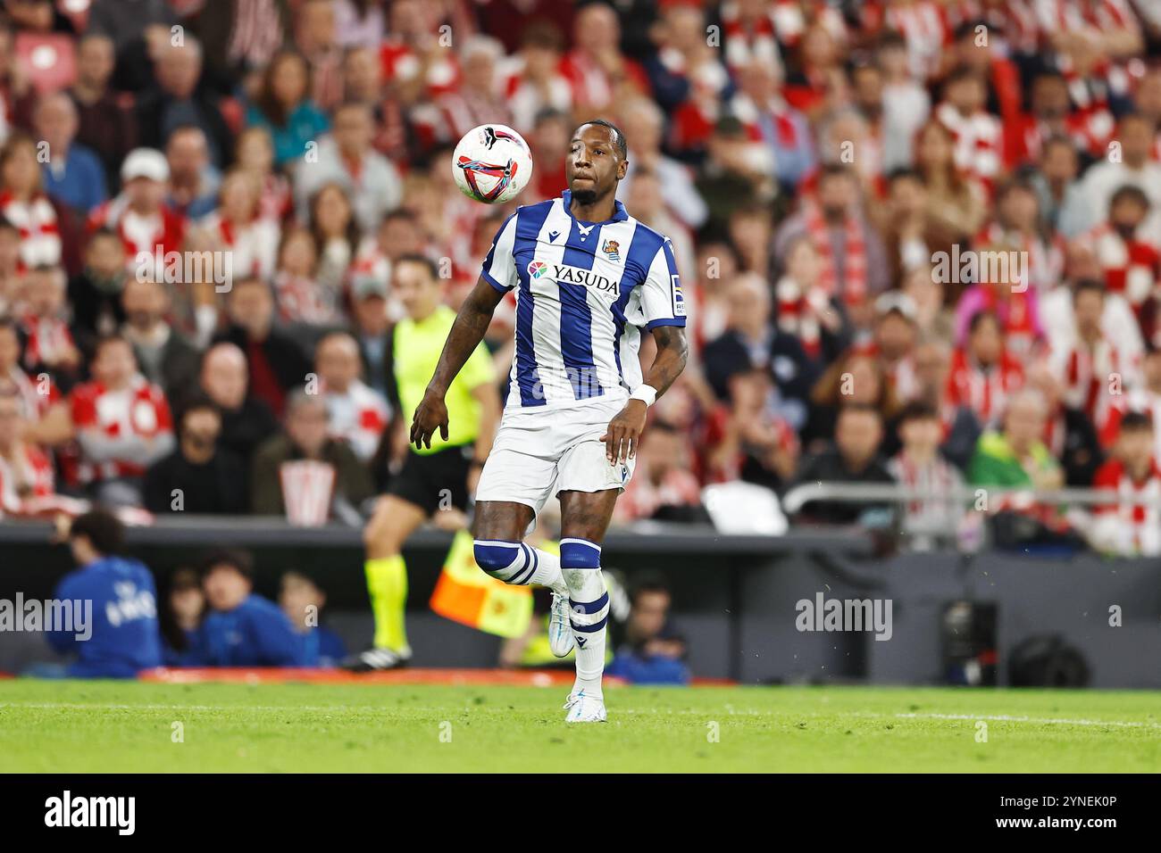 Bilbao, Spain. 24th Nov, 2024. Sheraldo Becker (Sociedad) Football ...