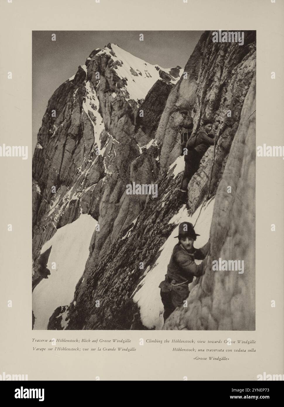 Climbing the Hohlenstock mountain. From Swiss Photographer Jean ...