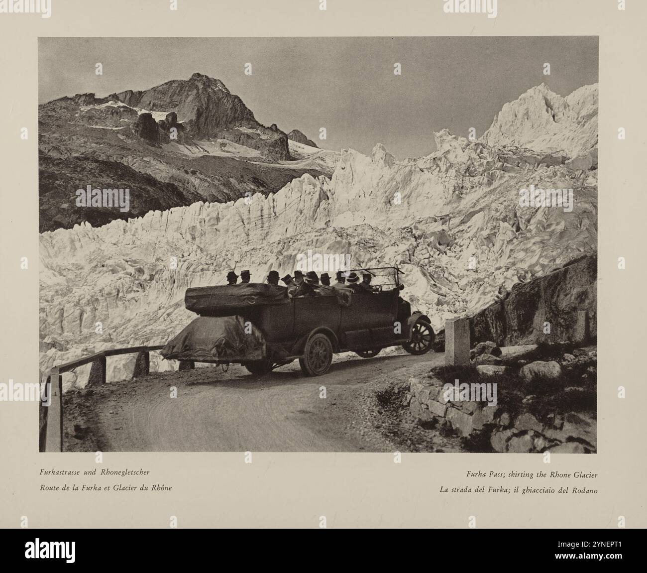 1920s mountain road switzerland hi-res stock photography and images - Alamy