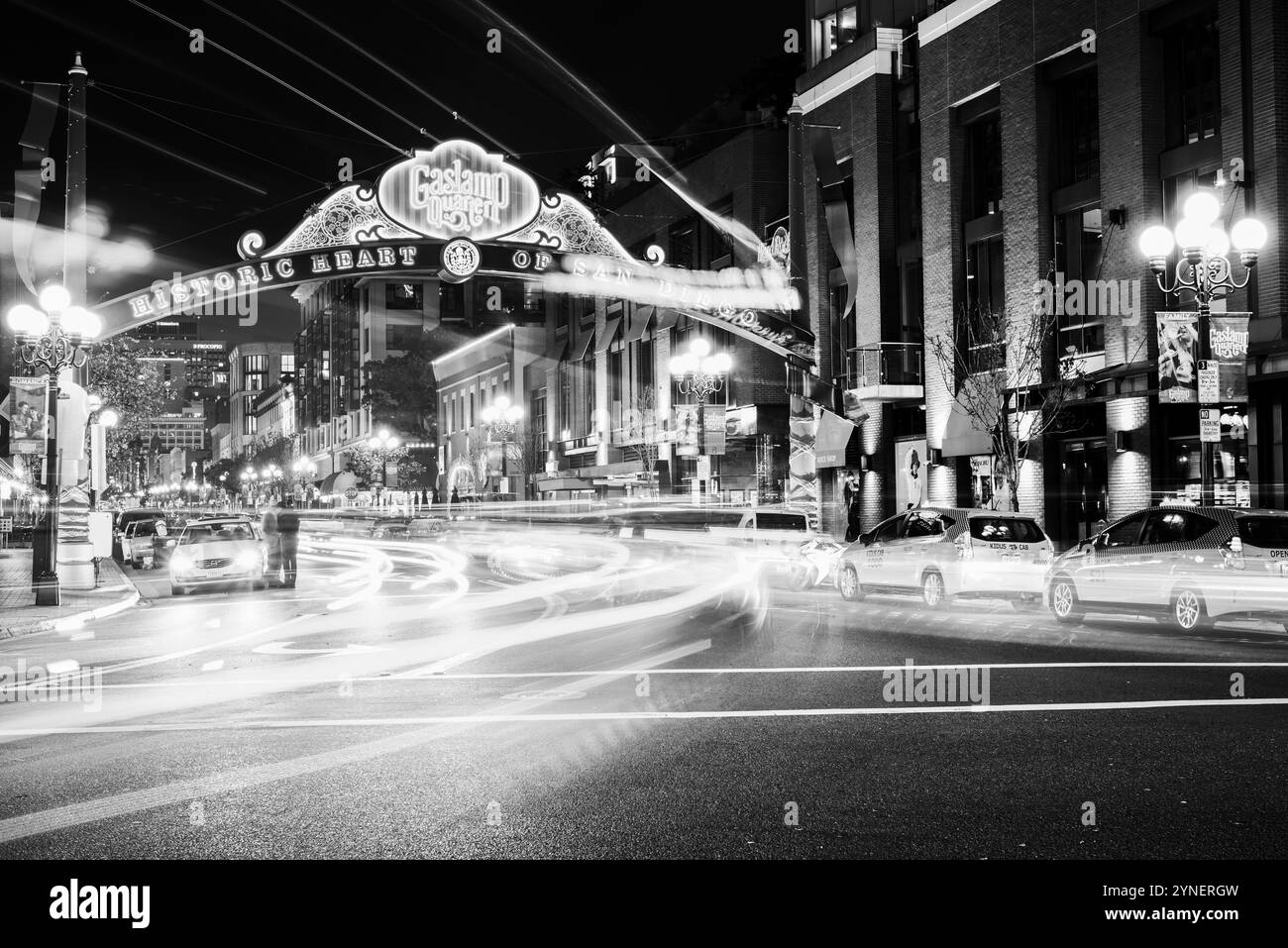 Gaslamp district in downtown hi-res stock photography and images - Alamy