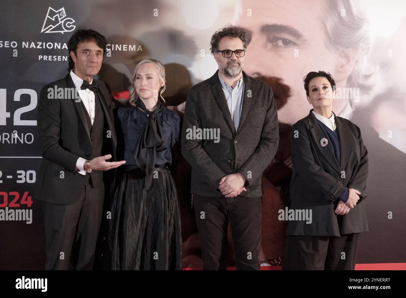 Turin Italy - The 42nd Torino Film Festival 2024 Opening Ceremony on November 22, 2024. Into the ...