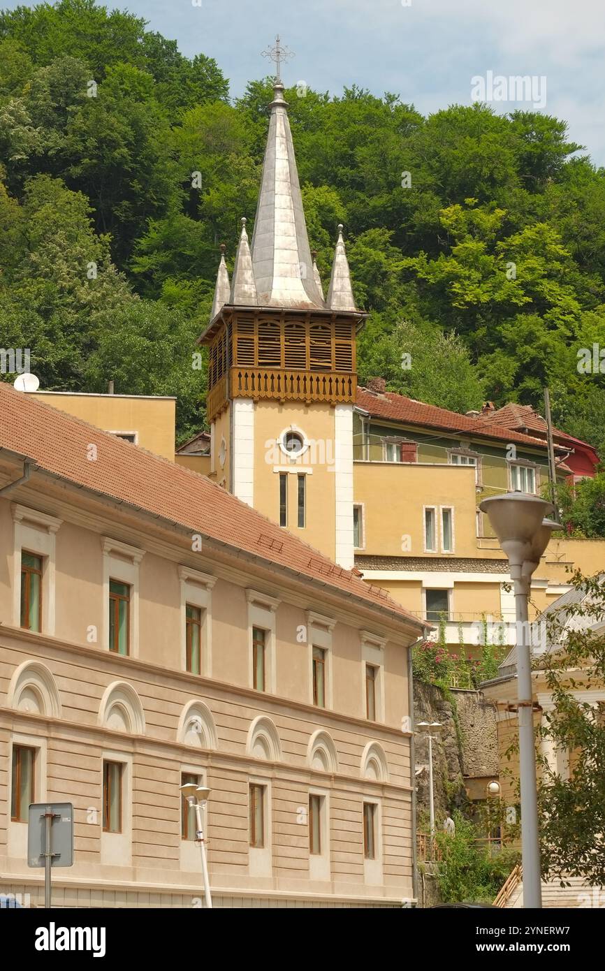 bell tower of Roman Catholic Church of the Virgin Mary in Baile ...