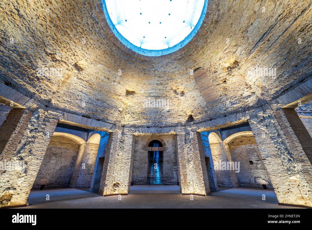 Inside Nero's Palace, Domus Aurea or Golden House in Rome, Italy ...