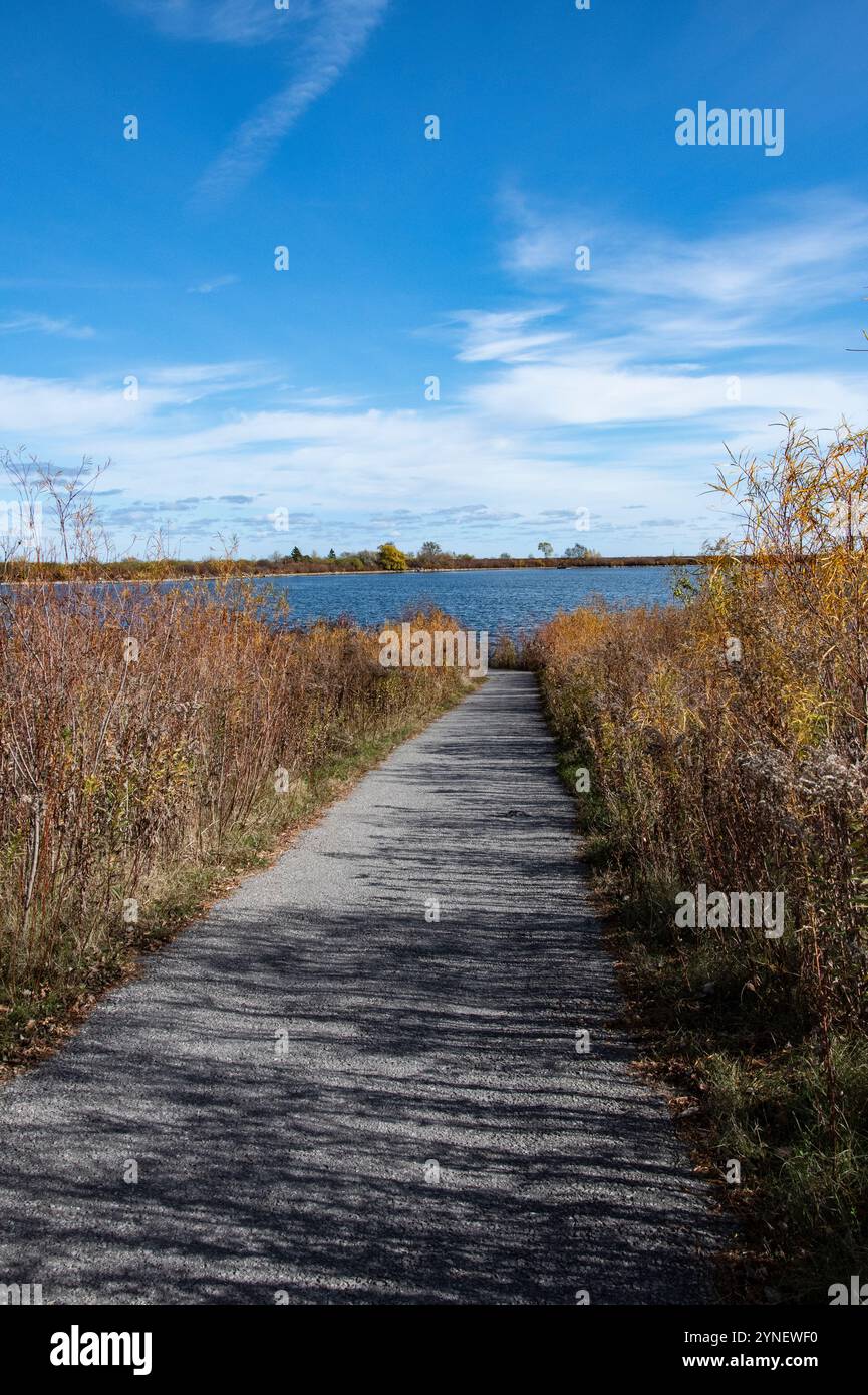 Great Lakes Trail at Tommy Thompson Park in Scarborough, Toronto ...