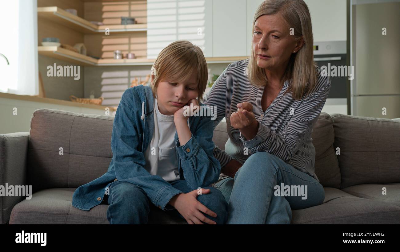 Strict older woman hi-res stock photography and images - Alamy