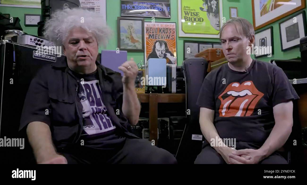 BORN INNOCENT: THE REDD KROSS STORY, from left: Buzz Osborne, and Dale ...