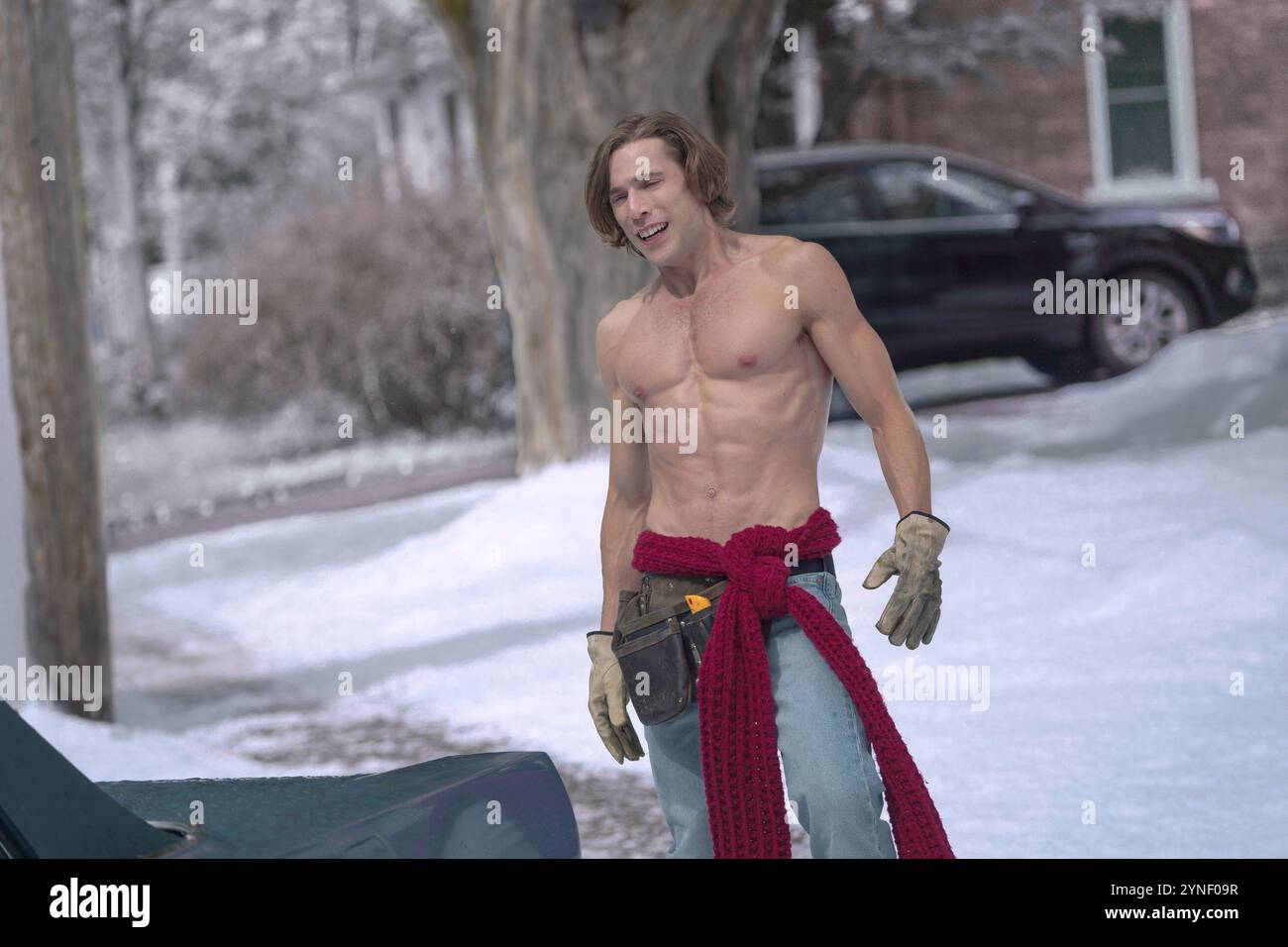 HOT FROSTY, Dustin Milligan, 2024. ph: Petr Maur /© Netflix /Courtesy ...