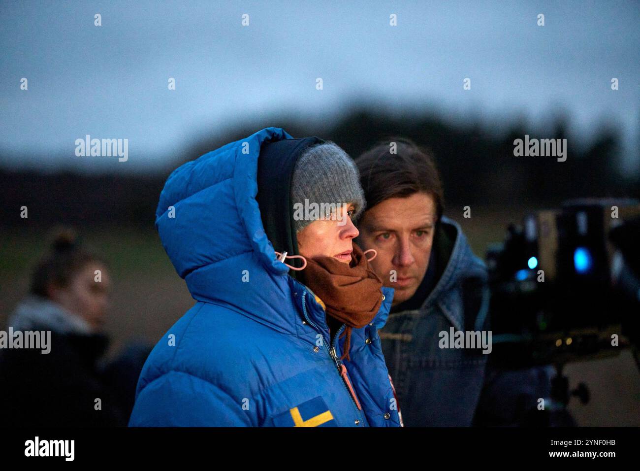 LET GO, (aka SLAPP TAGET), director Josephine Bornebusch (center), on ...