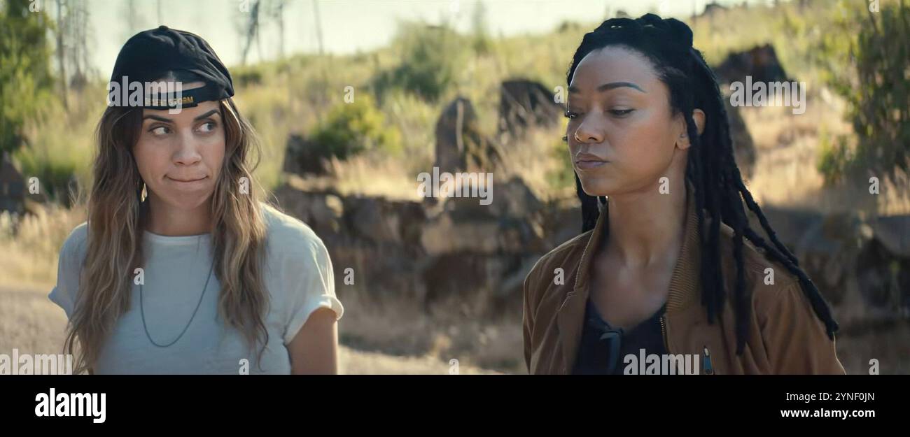MY DEAD FRIEND ZOE, from left: Natalie Morales, Sonequa Martin-Green ...