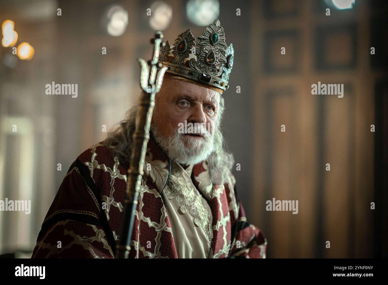 MARY, Anthony Hopkins as King Herod, 2024. ph: Christopher Raphael ...