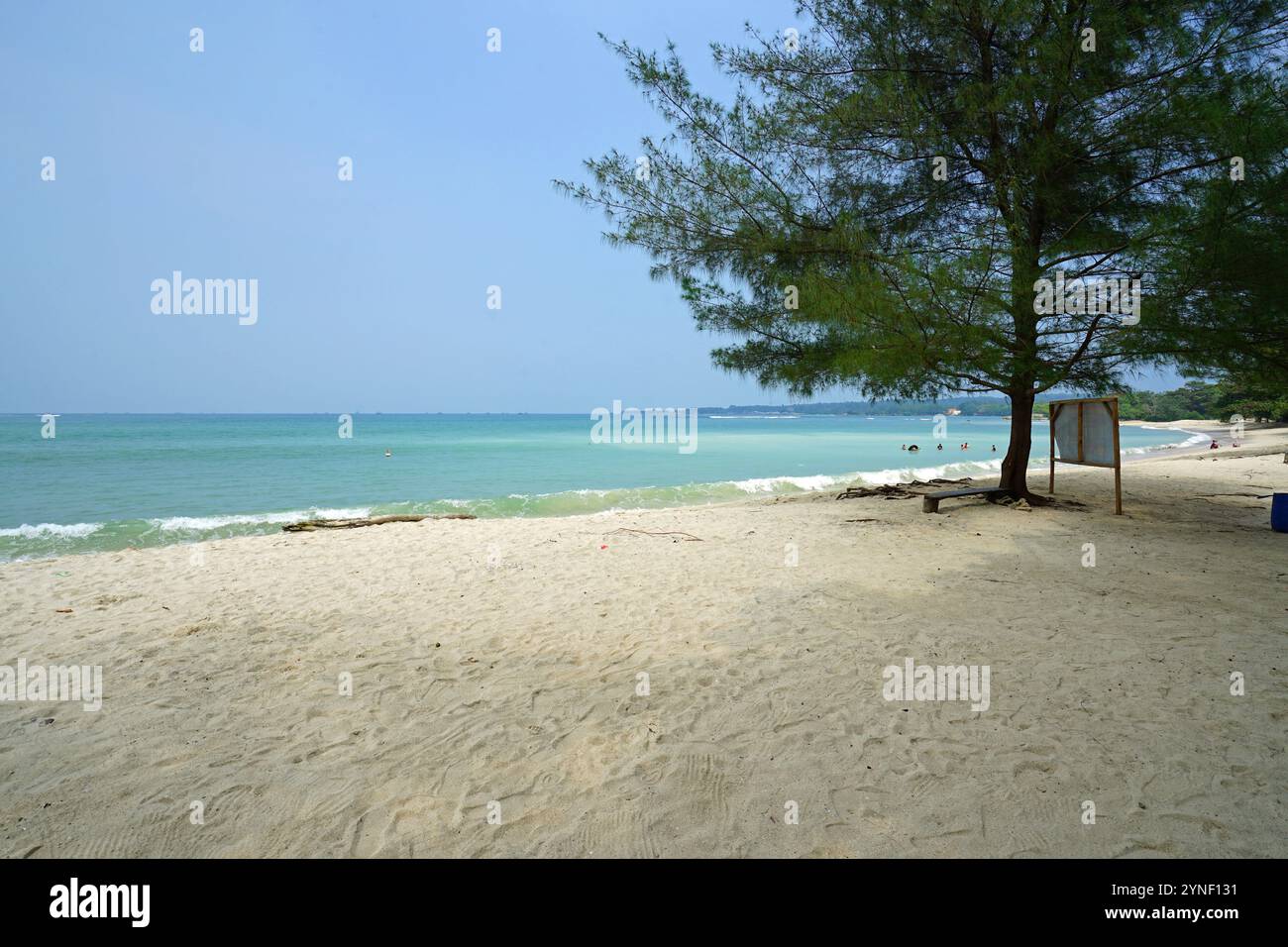 M Beach Kalianda Lampung, Sumatera, Indonesia Stock Photo - Alamy