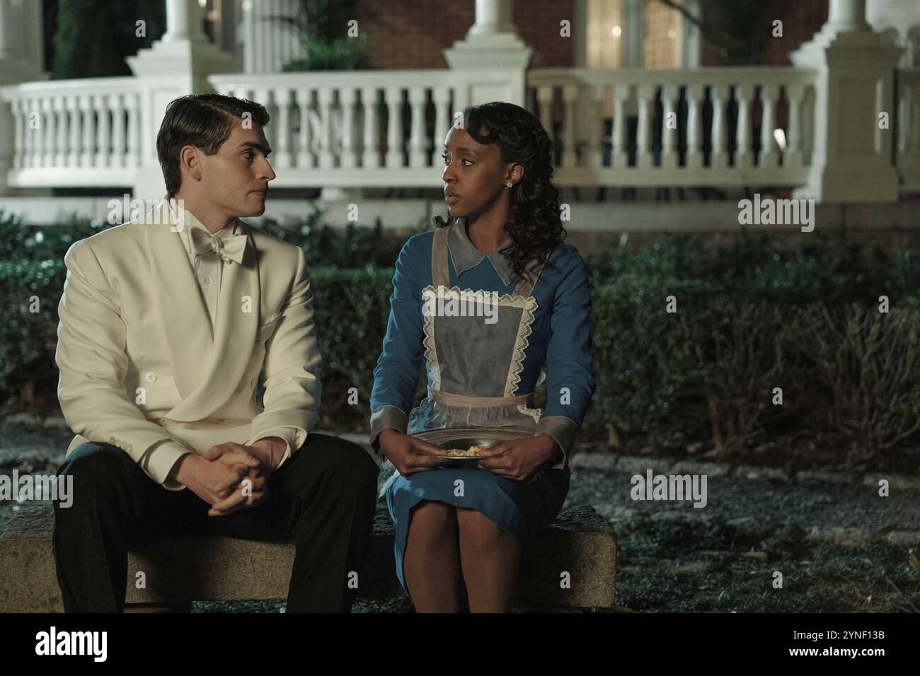 THE SIX TRIPLE EIGHT, from left: Gregg Sulkin, Ebony Obsidian, 2024. ph ...