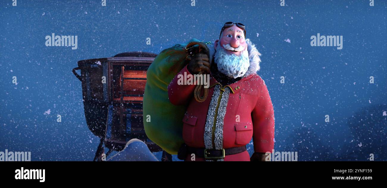 THAT CHRISTMAS, Santa (voice: Brian Cox), 2024. © Netflix /Courtesy ...
