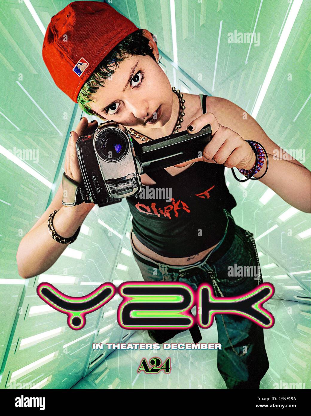Y2K, character poster, Lachlan Watson, 2024. © A24 /Courtesy Everett ...