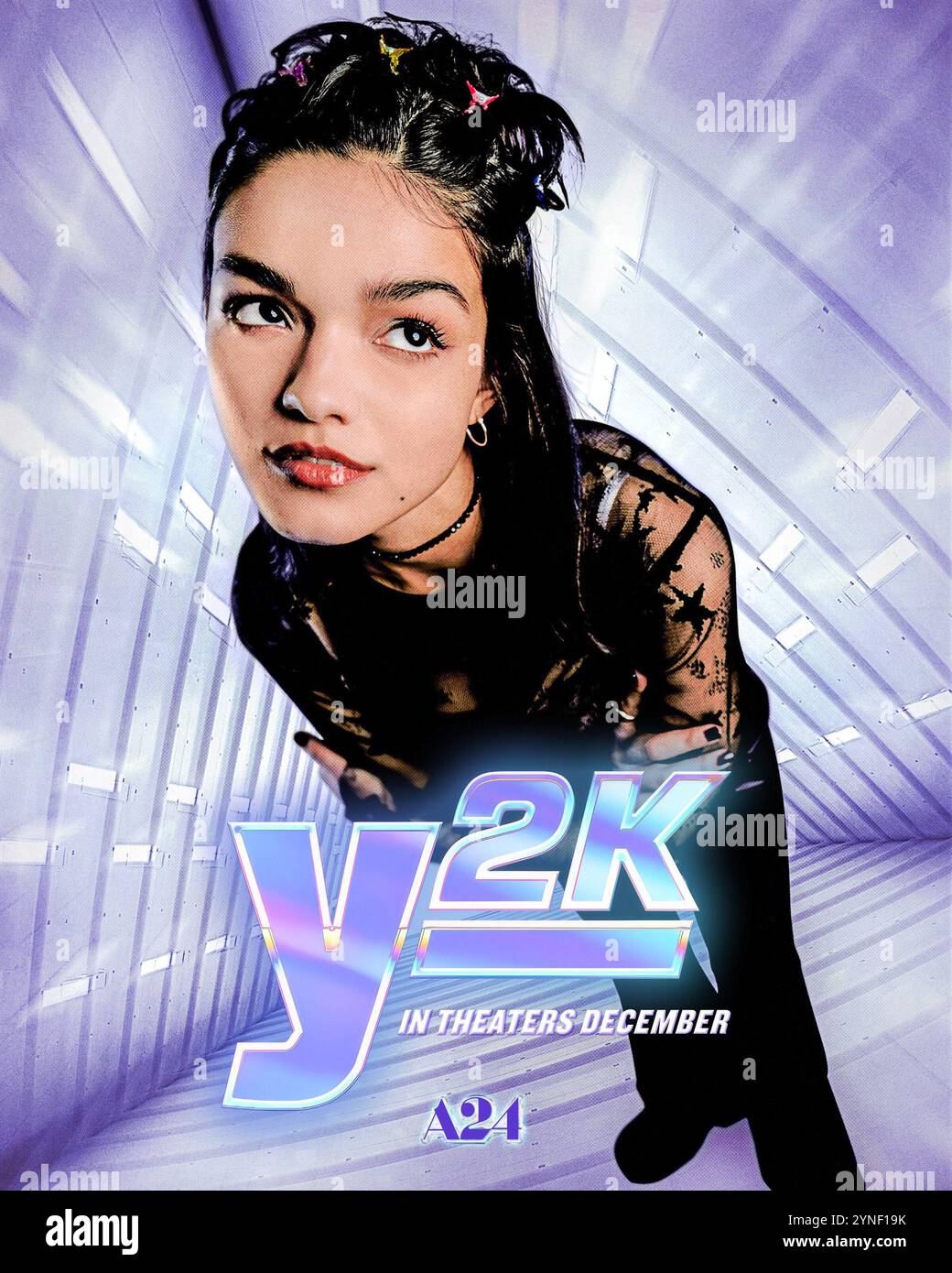 Y2K, character poster, Rachel Zegler, 2024. © A24 /Courtesy Everett ...
