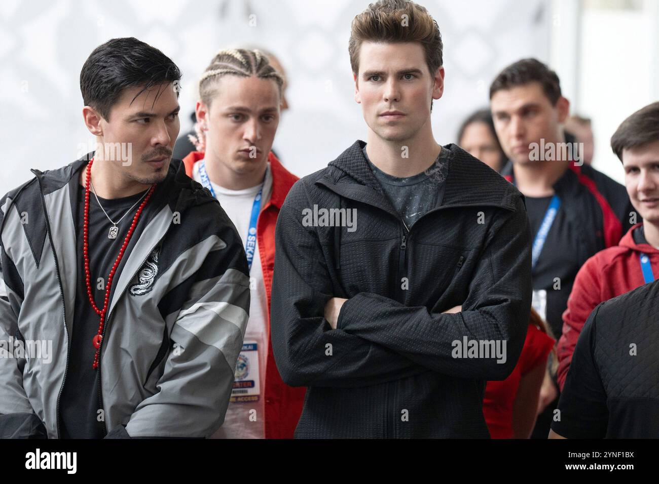 COBRA KAI, from left: Lewis Tan, Patrick Luwis, (Season 6, Part 2 ...