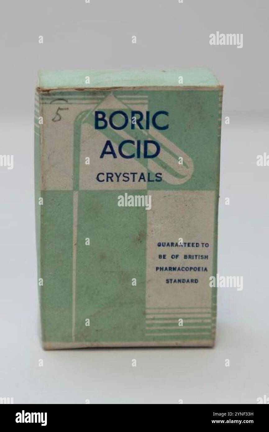 Boric Acid Crystals from Ship's Medicine Chest, from an Aberdeen ...