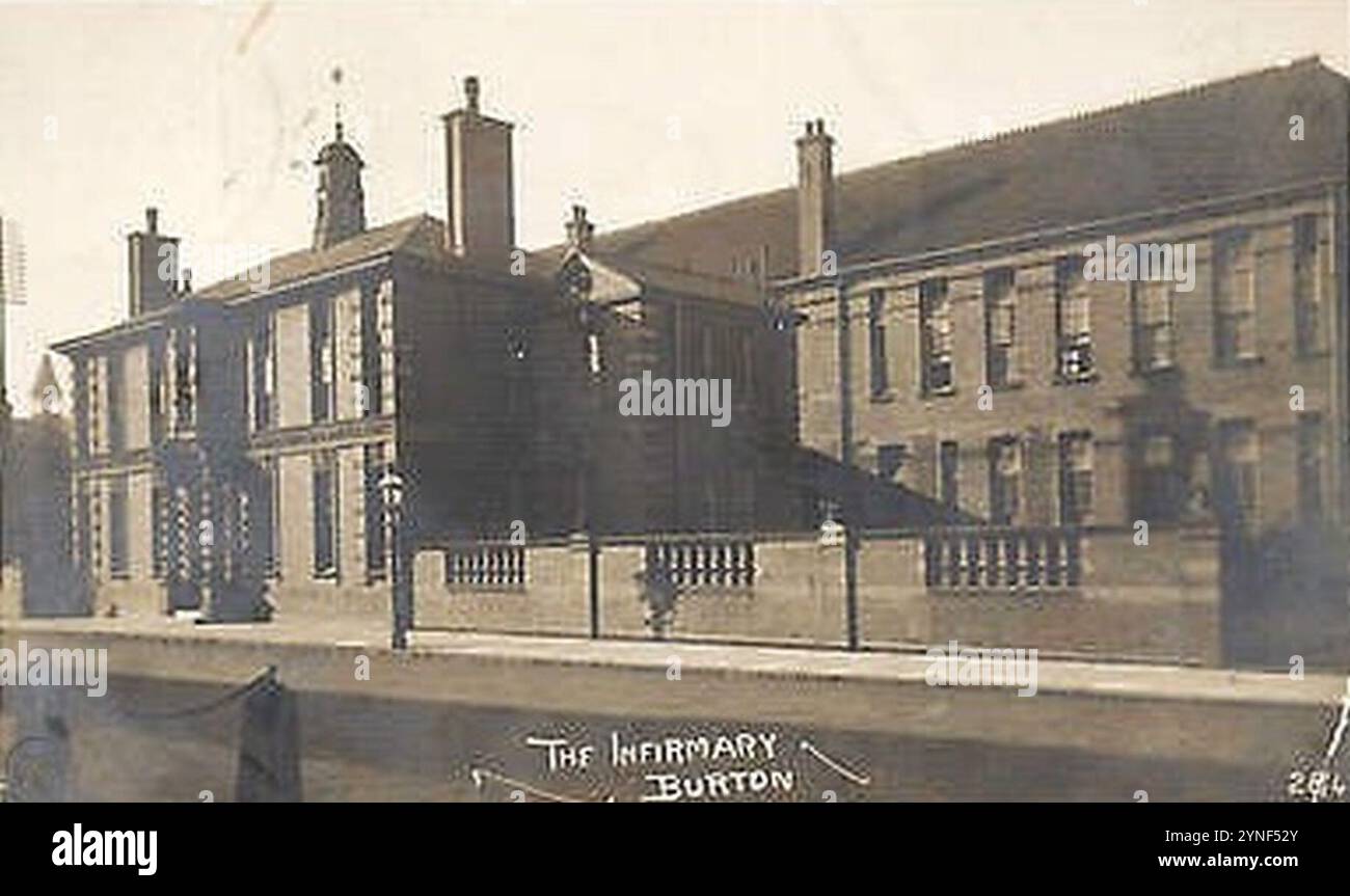 Burton upon Trent Infirmary Stock Photo - Alamy