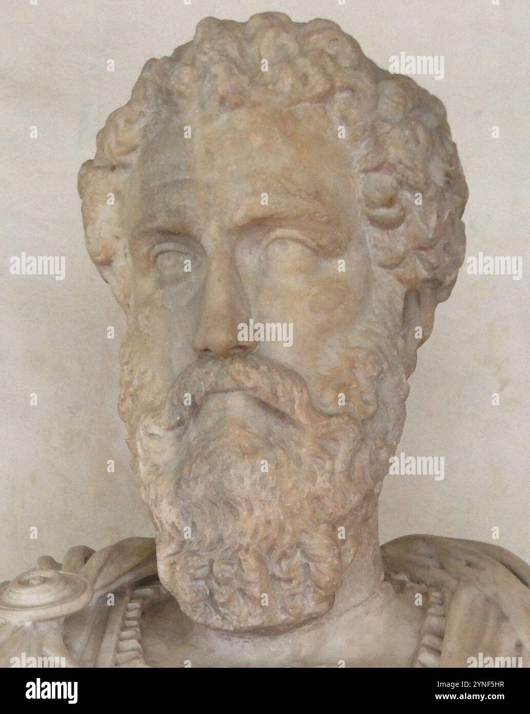 Bust of Pertinax (cropped Stock Photo - Alamy