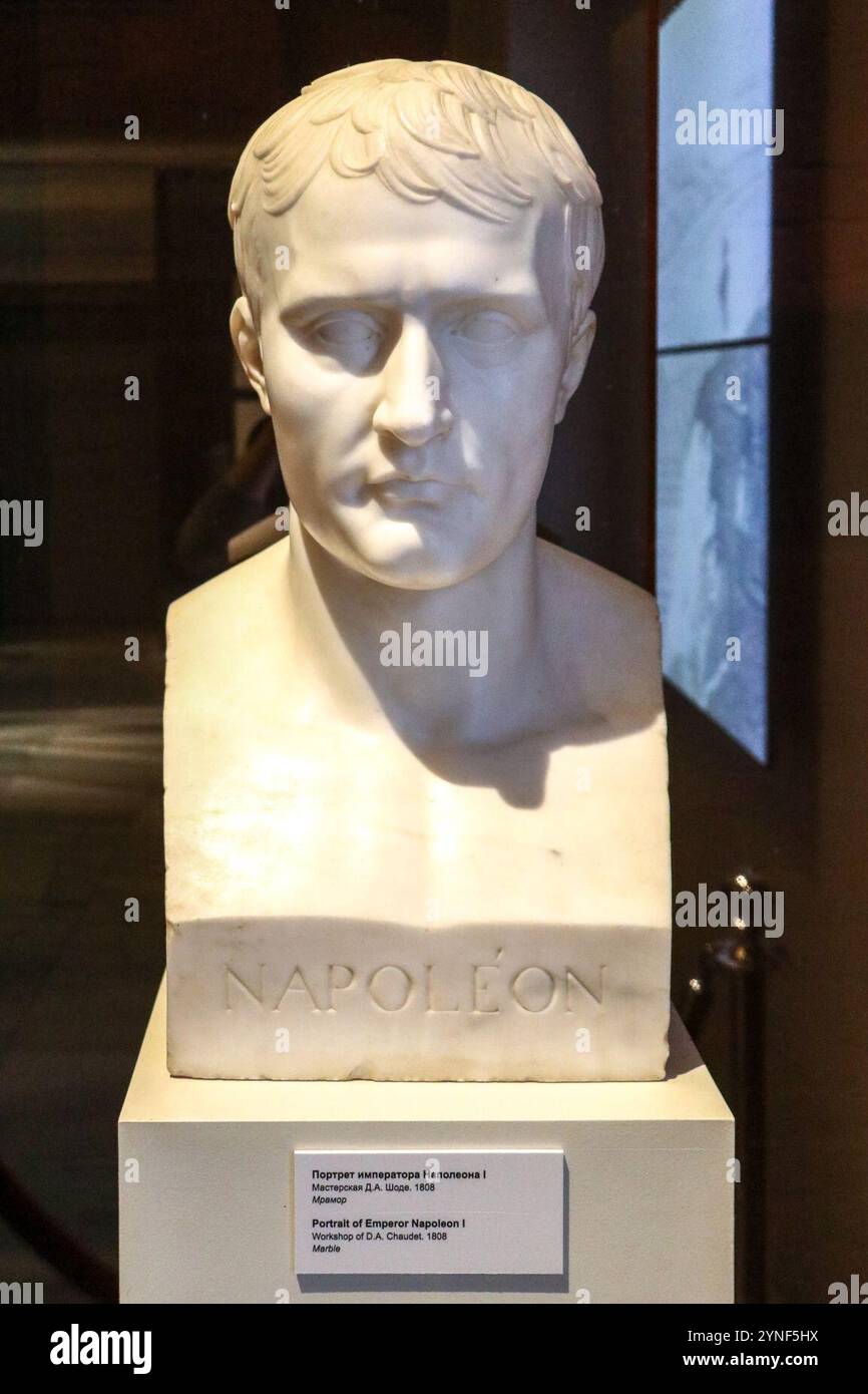 Bust of Napoleon I Stock Photo - Alamy