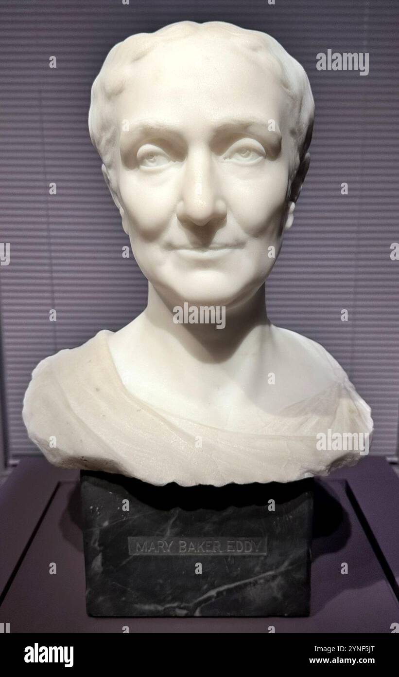 Bust of Mary Baker Eddy Stock Photo - Alamy