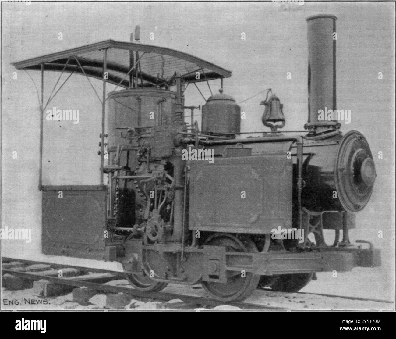 Geared steam locomotive hi-res stock photography and images - Alamy