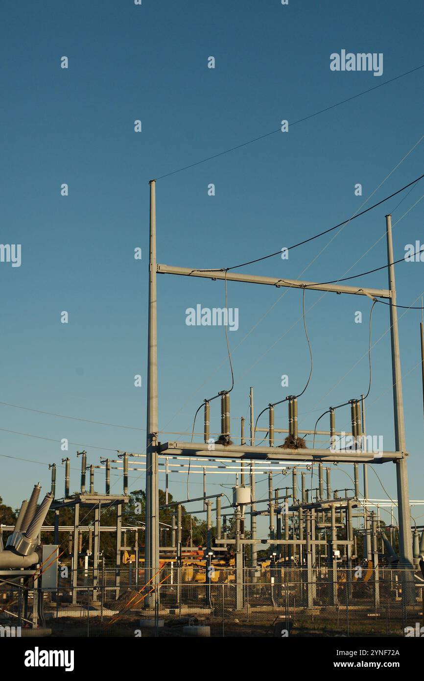 Electric power lines florida hi-res stock photography and images - Alamy