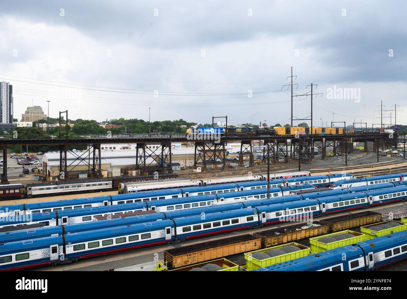 Amtrak 30th street station Stock Photo - Alamy