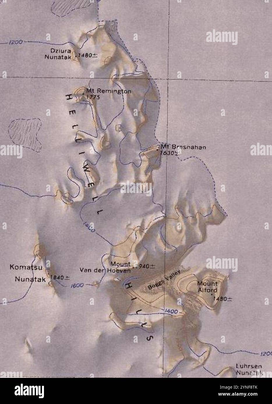 Daniels map hi-res stock photography and images - Alamy