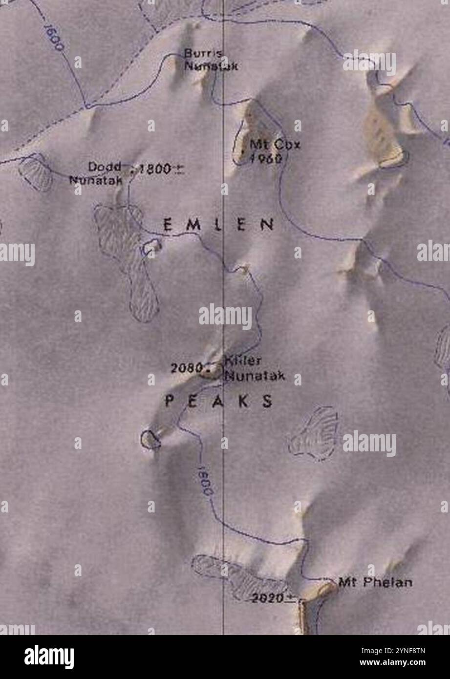 Daniels map hi-res stock photography and images - Alamy