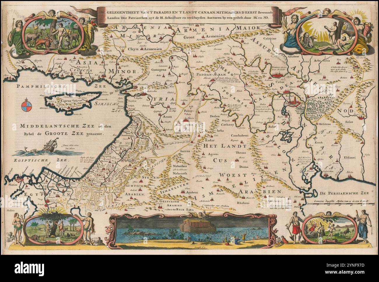 Biblical map hi-res stock photography and images - Alamy