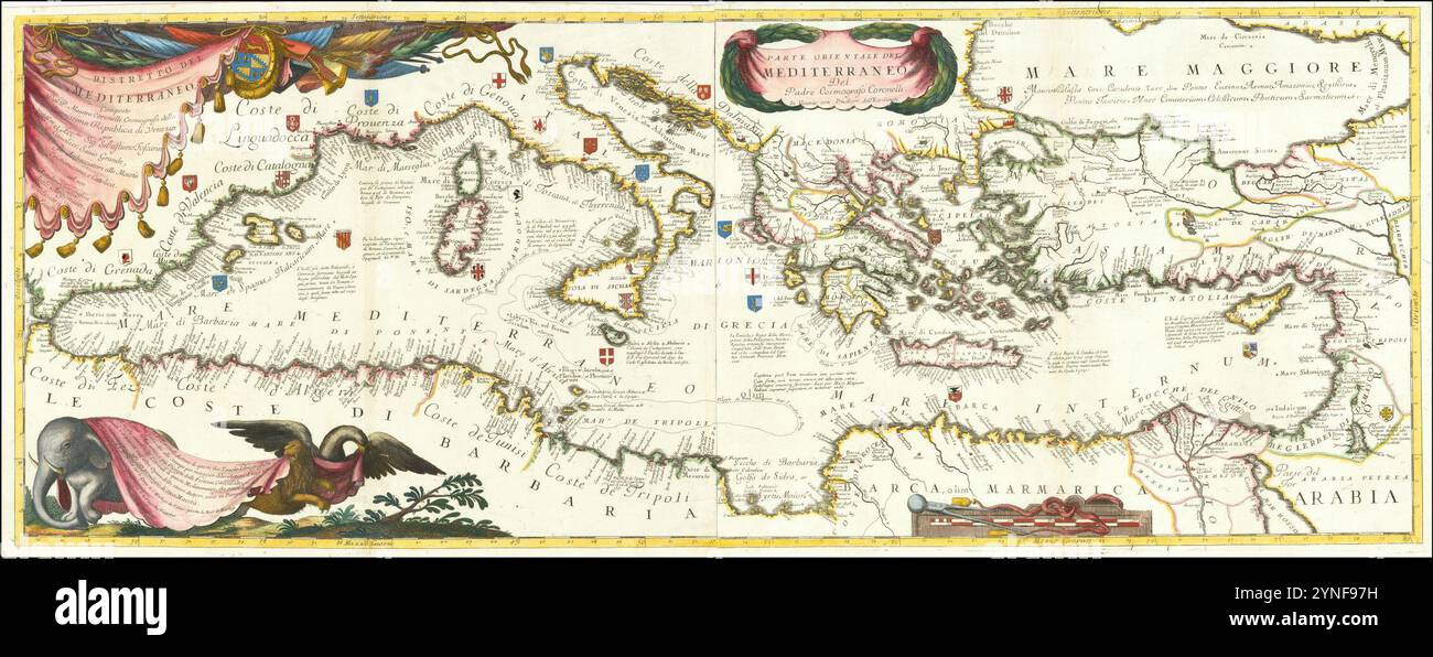 1690 map hi-res stock photography and images - Alamy