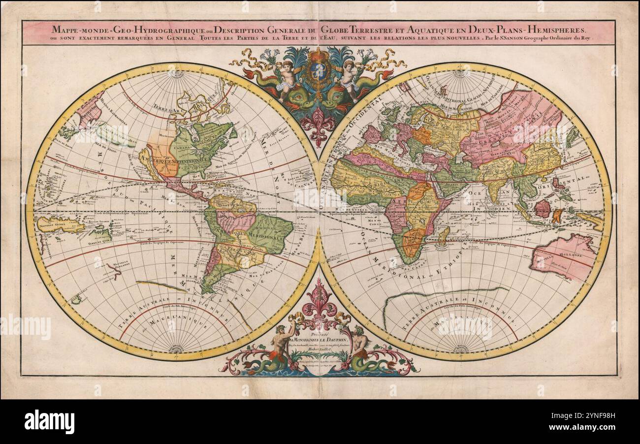 1691 map hi-res stock photography and images - Alamy