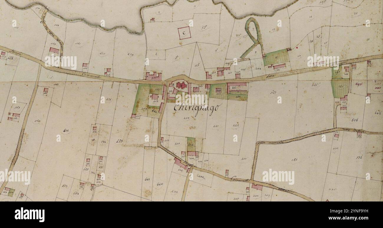 Historical cadastral hi-res stock photography and images - Alamy