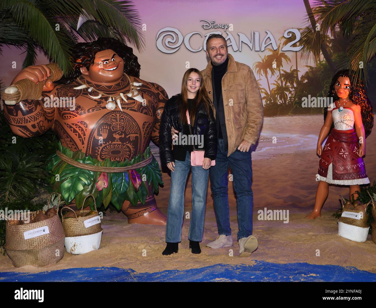 Rome, The Space Moderno cinema, premiere of the animated film "Oceania ...