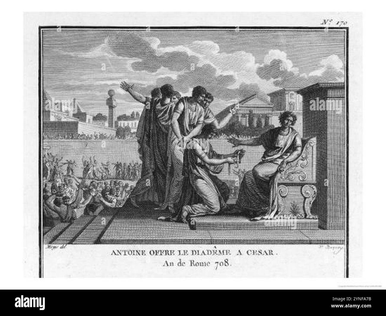 Caesar crown Black and White Stock Photos & Images - Alamy