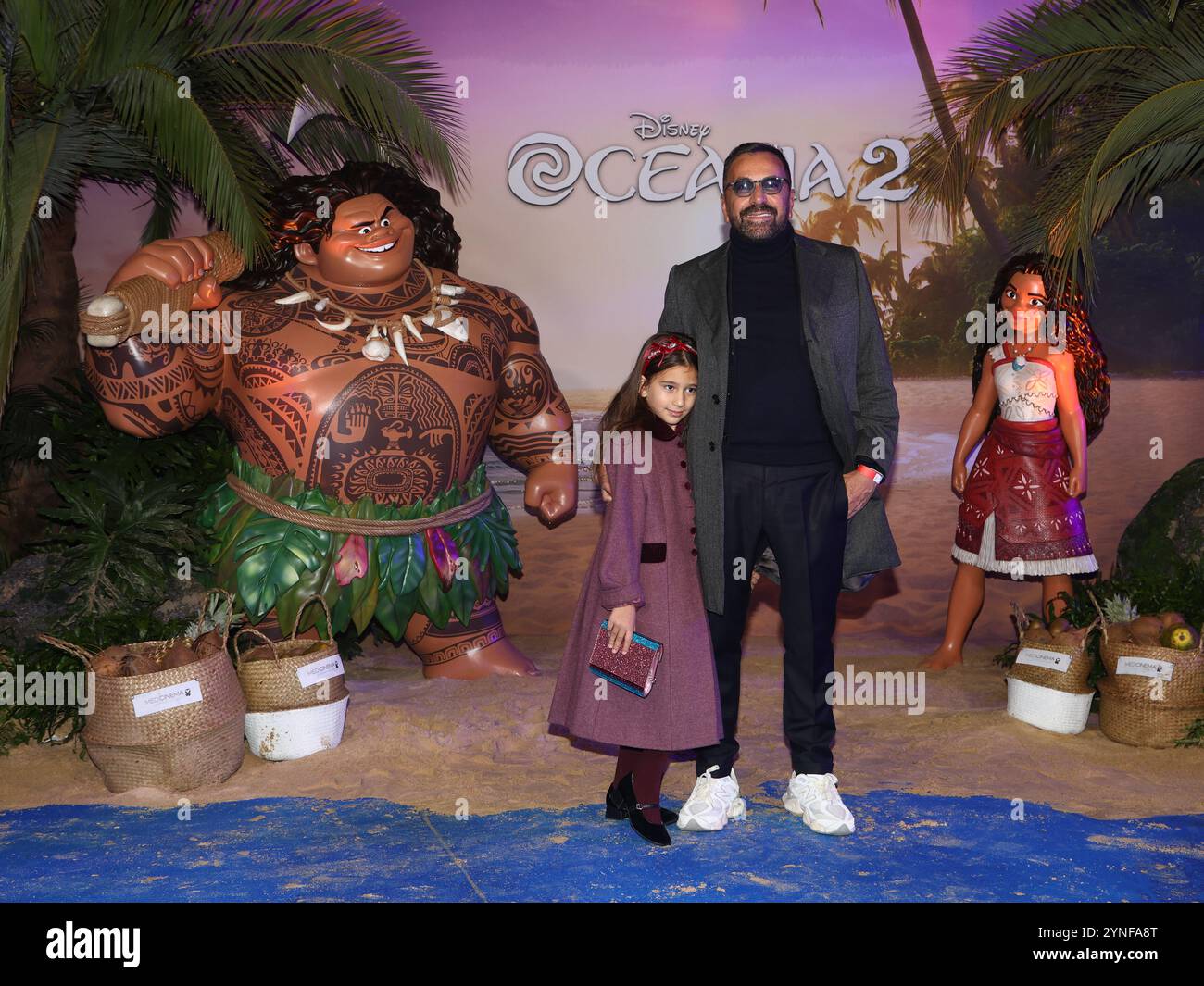 Rome, The Space Moderno cinema, premiere of the animated film "Oceania ...