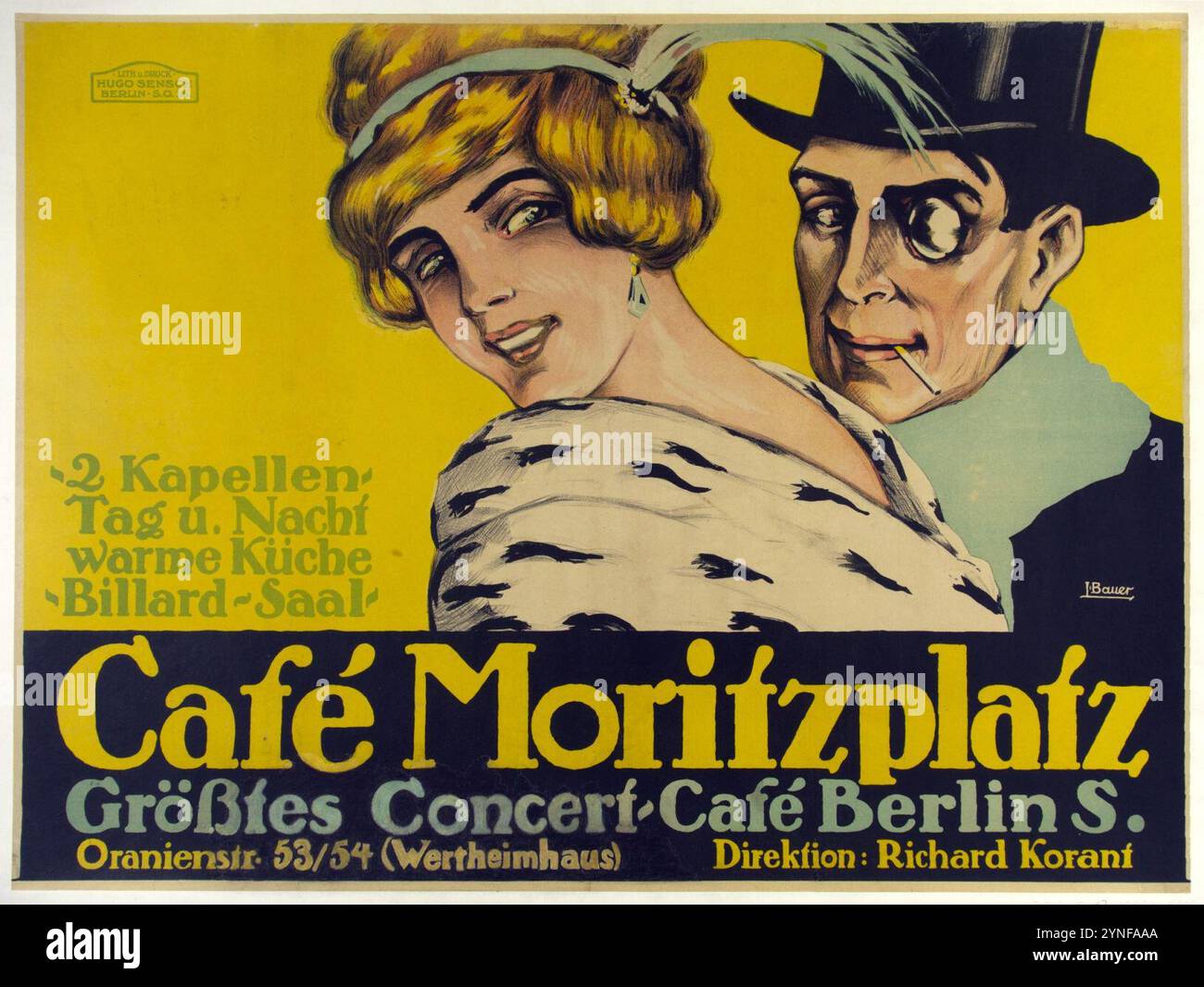 Berlin 1920 café hi-res stock photography and images - Alamy