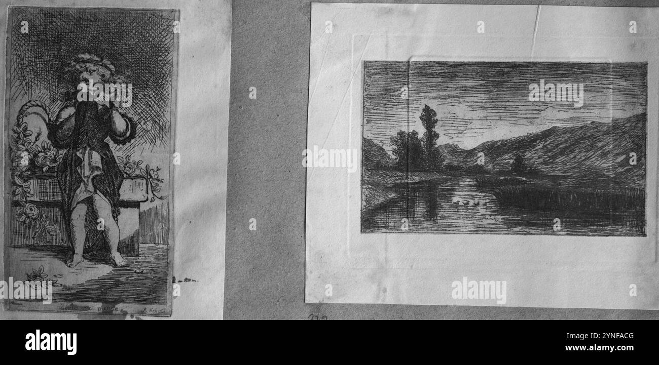 Dessins vintage Black and White Stock Photos & Images - Alamy