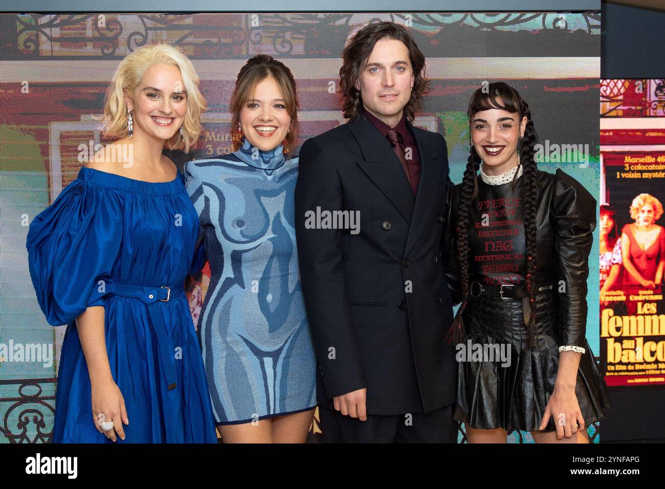 Noemie Merlant, Sanda Codreanu, Lucas Bravo and Souheila Yacoub ...