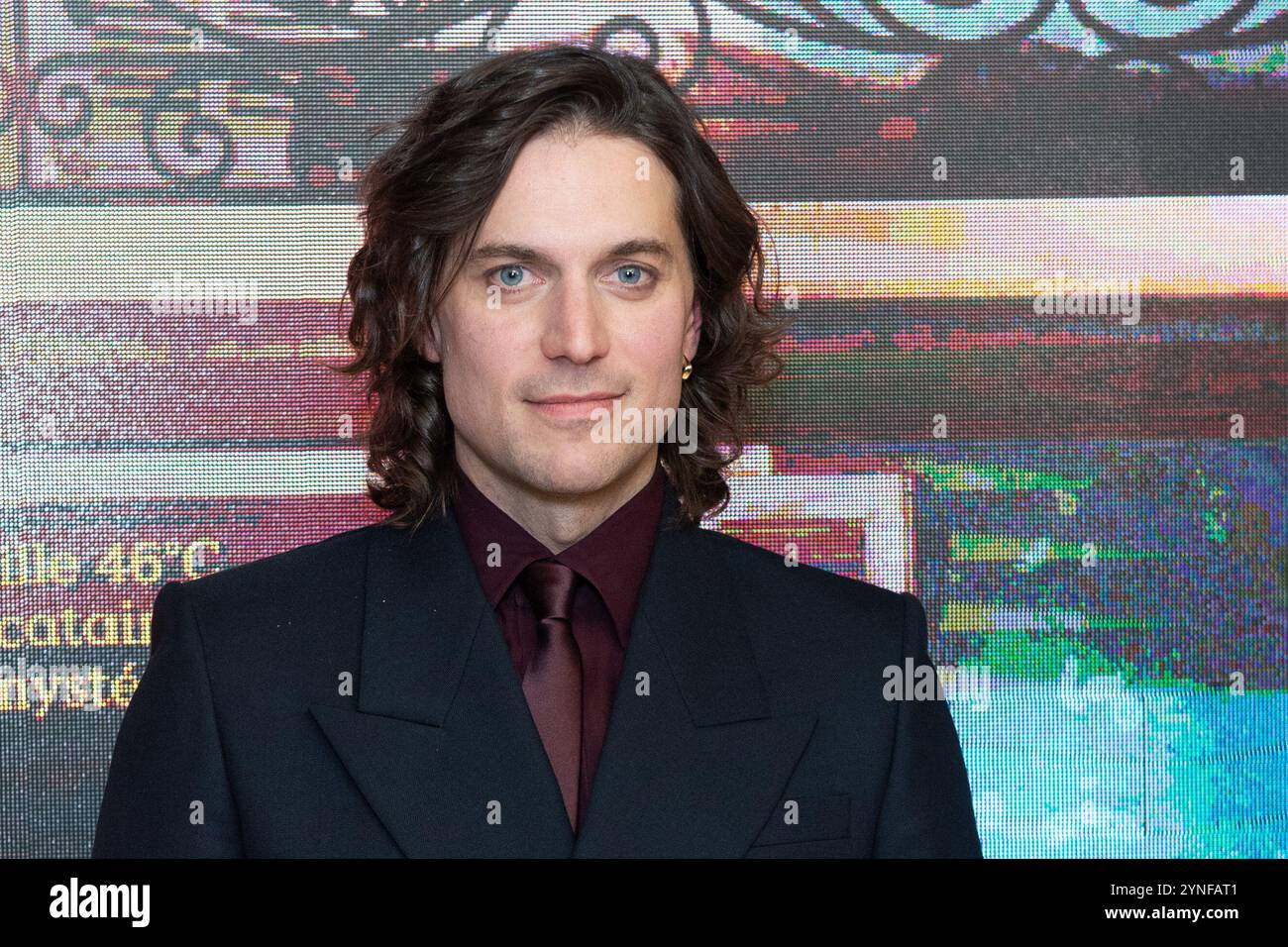Lucas Bravo attending the Les Femmes Au Balcon Premiere at the Pathe ...