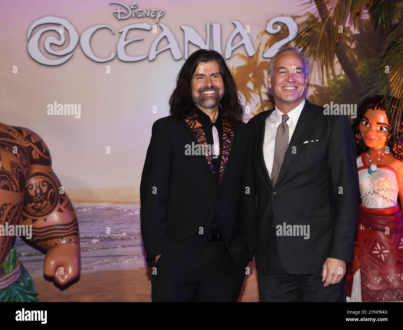 Rome, The Space Moderno cinema, premiere of the animated film "Oceania 2". In the photo: David ...