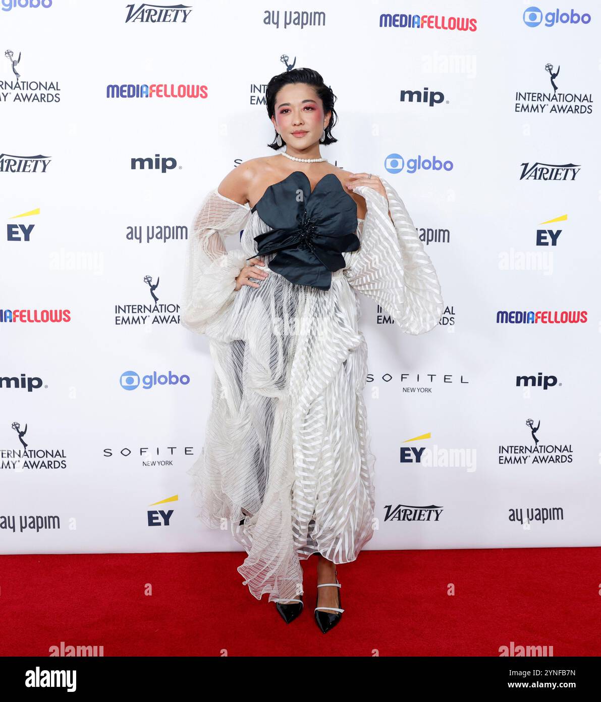 New York, United States. 25th Nov, 2024. Jacqueline Sato arrives on the ...