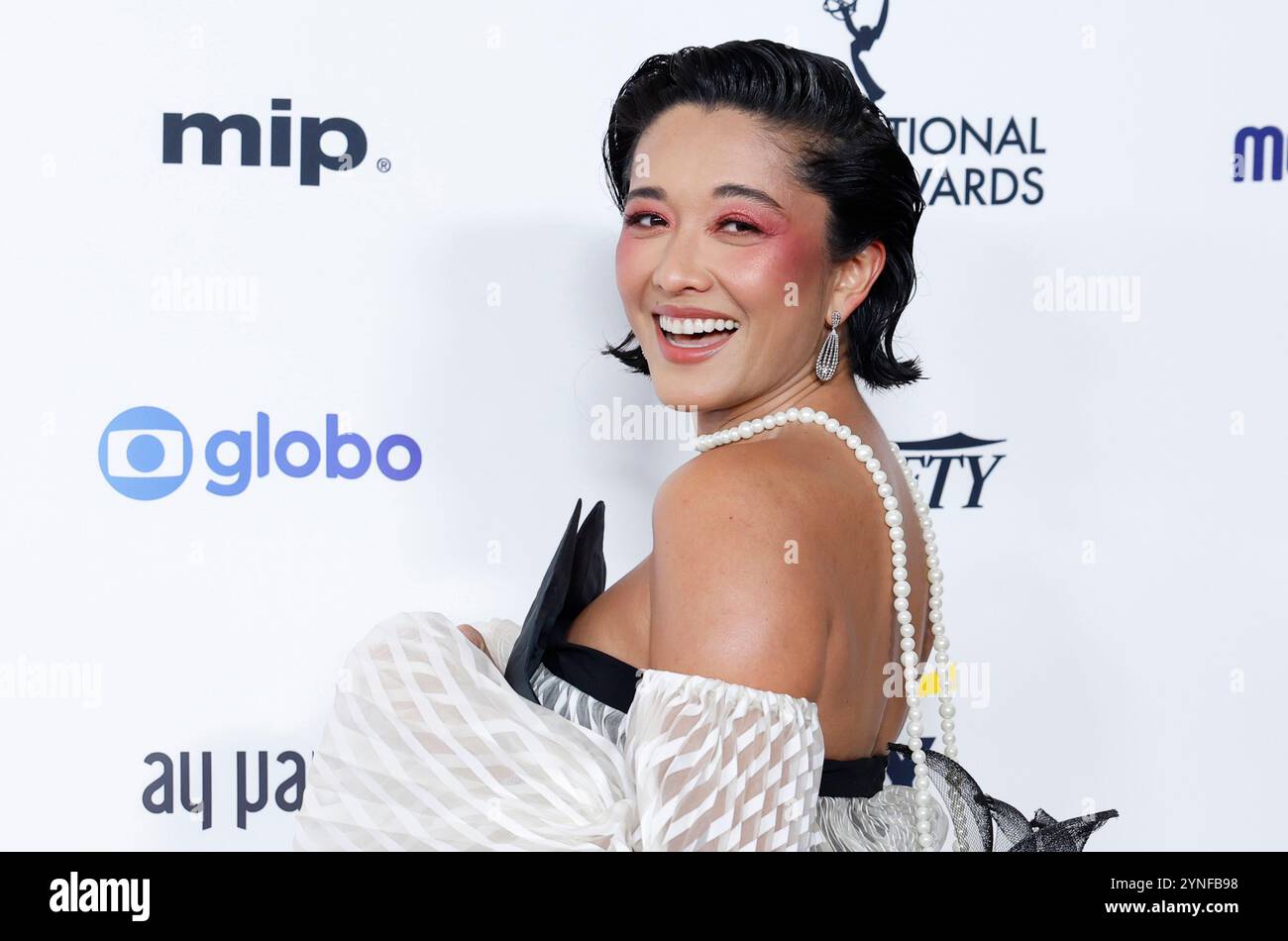 New York, United States. 25th Nov, 2024. Jacqueline Sato arrives on the ...