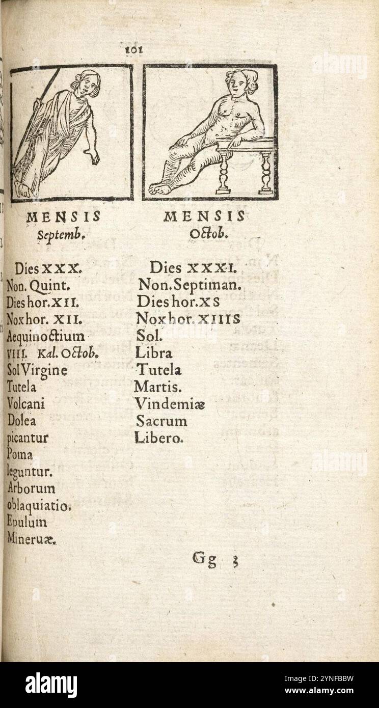 Calendarium romanum hi-res stock photography and images - Alamy